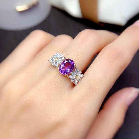 Koop Finger Ring Shiny with Opening Copper Chic Two-color Creative for ...