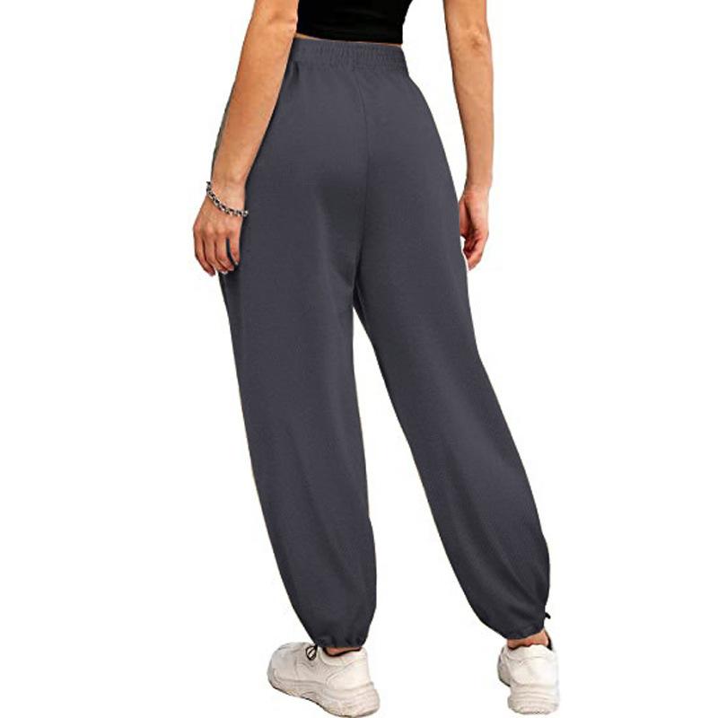 Buy Women's Sweatpants Loose Casual Large Size Drawstring Wide-legged ...
