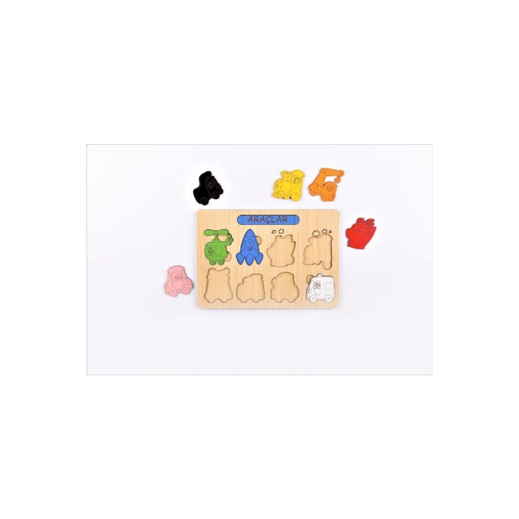 Wooden Find-plug Cars Educational Game köp billigt — fri frakt, ärliga ...
