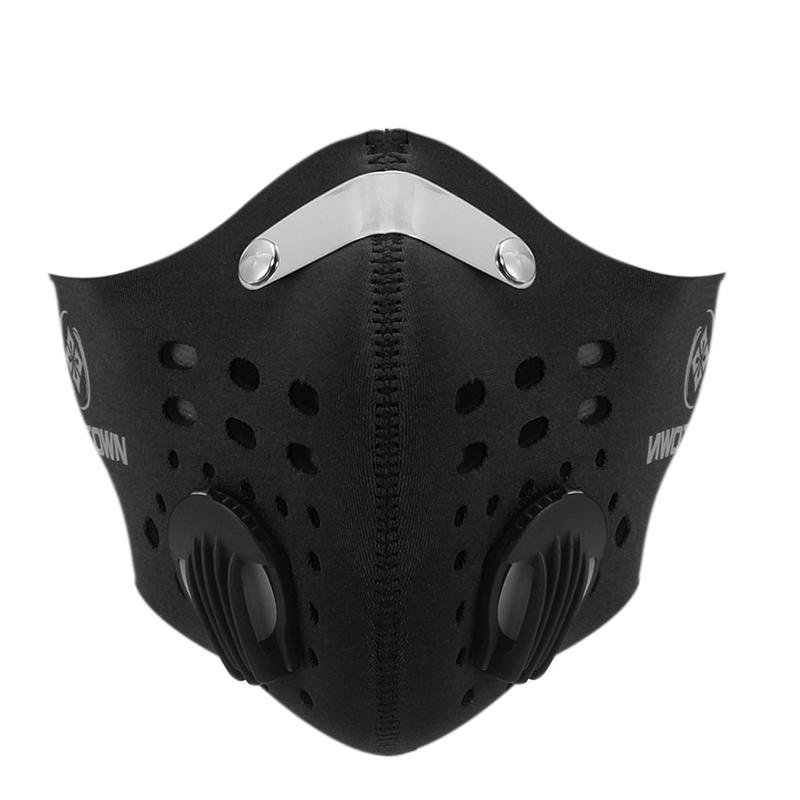 Buy Washable Cycling Face Mask With Filters PM 2.5 Anti-Pollution ...