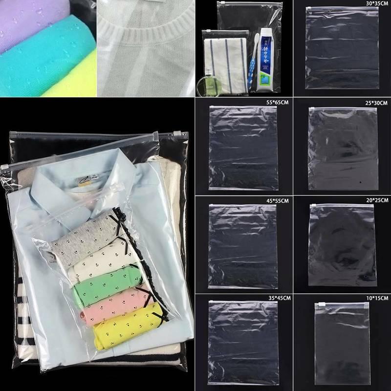 Buy Clear Reclosable Zip Top Plastic Bags Clothes Zip Bag at affordable ...