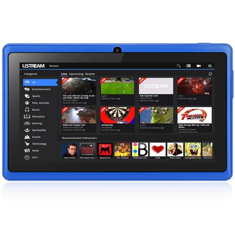 Buy 7 Inch Bluetooth A33 Quad Core LCD 1G+8G WiFi Tablet PC 3D Game ...