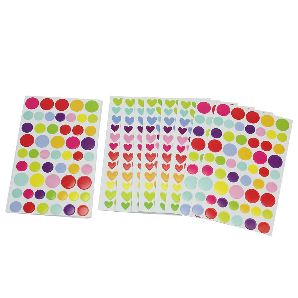 Buy 12 Pcs Multicolor DIY Stickers Albums Photo Journal Scrapbook ...