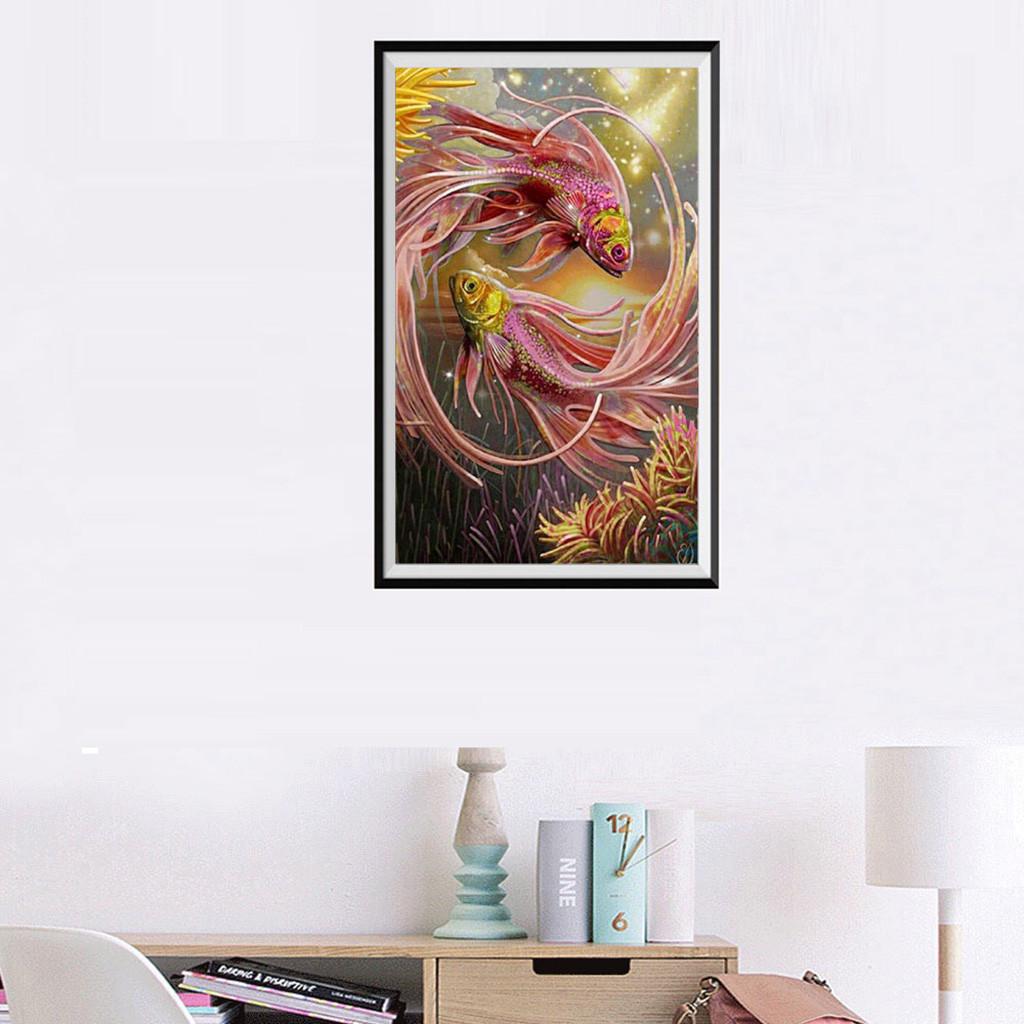 Buy 5D Embroidery Paintings Rhinestone Cross Stitch Full Pasted DIY ...