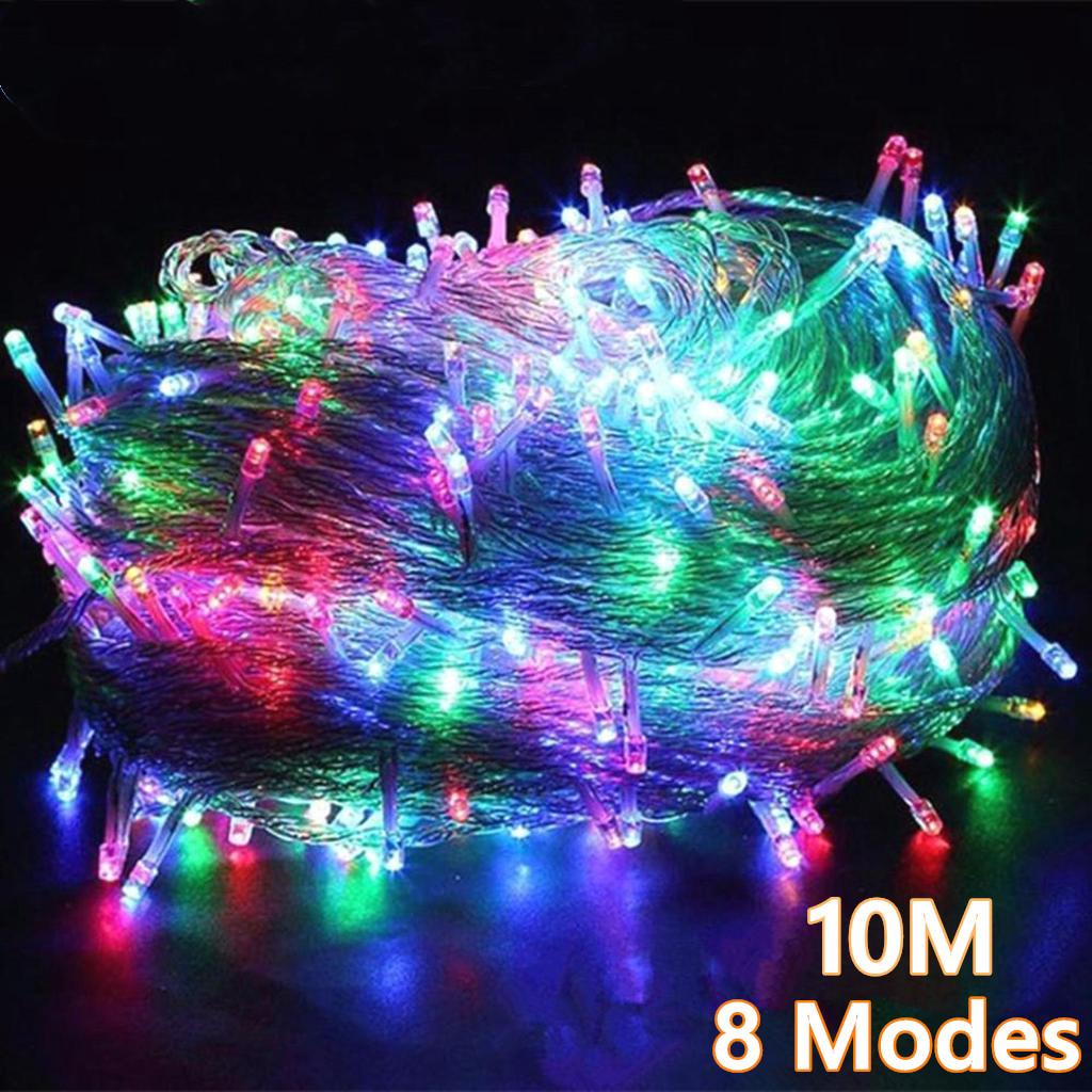 Buy 10M Led Garland String Light Christmas Fairy Lights Outdoor for ...