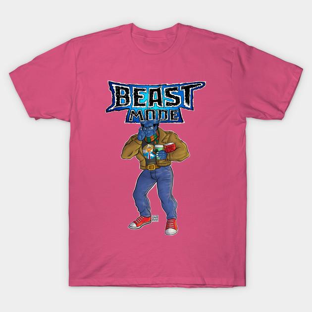 Women's Summer Fashion Clothing Tshirt Beast Mode Print T-shirt Summer ...