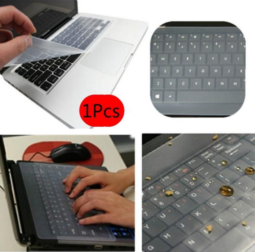 1Pcs 14 Inch Universal Soft Silicone Keyboard Cover Skin Protector For ...