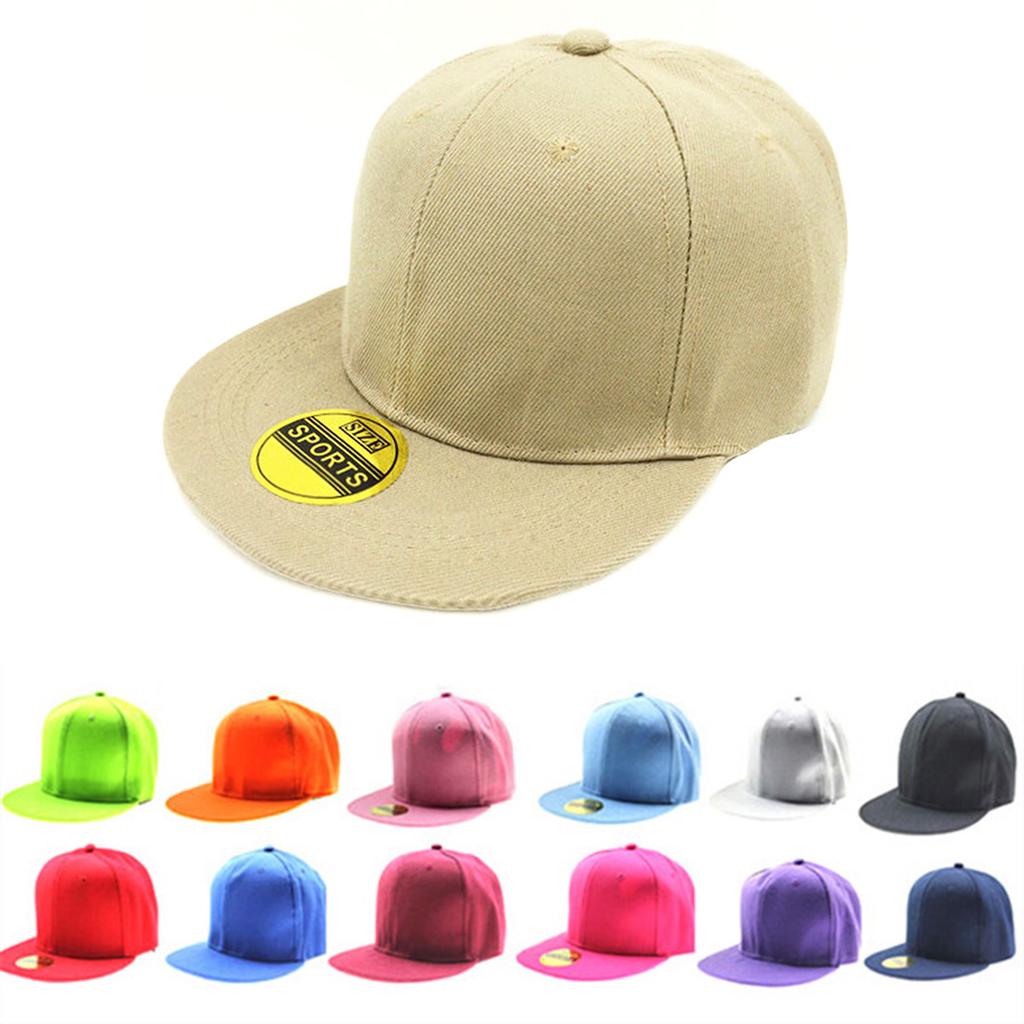 Buy Spring Summer Pure Color Caps Flat Hip Hop Style Europe Style ...