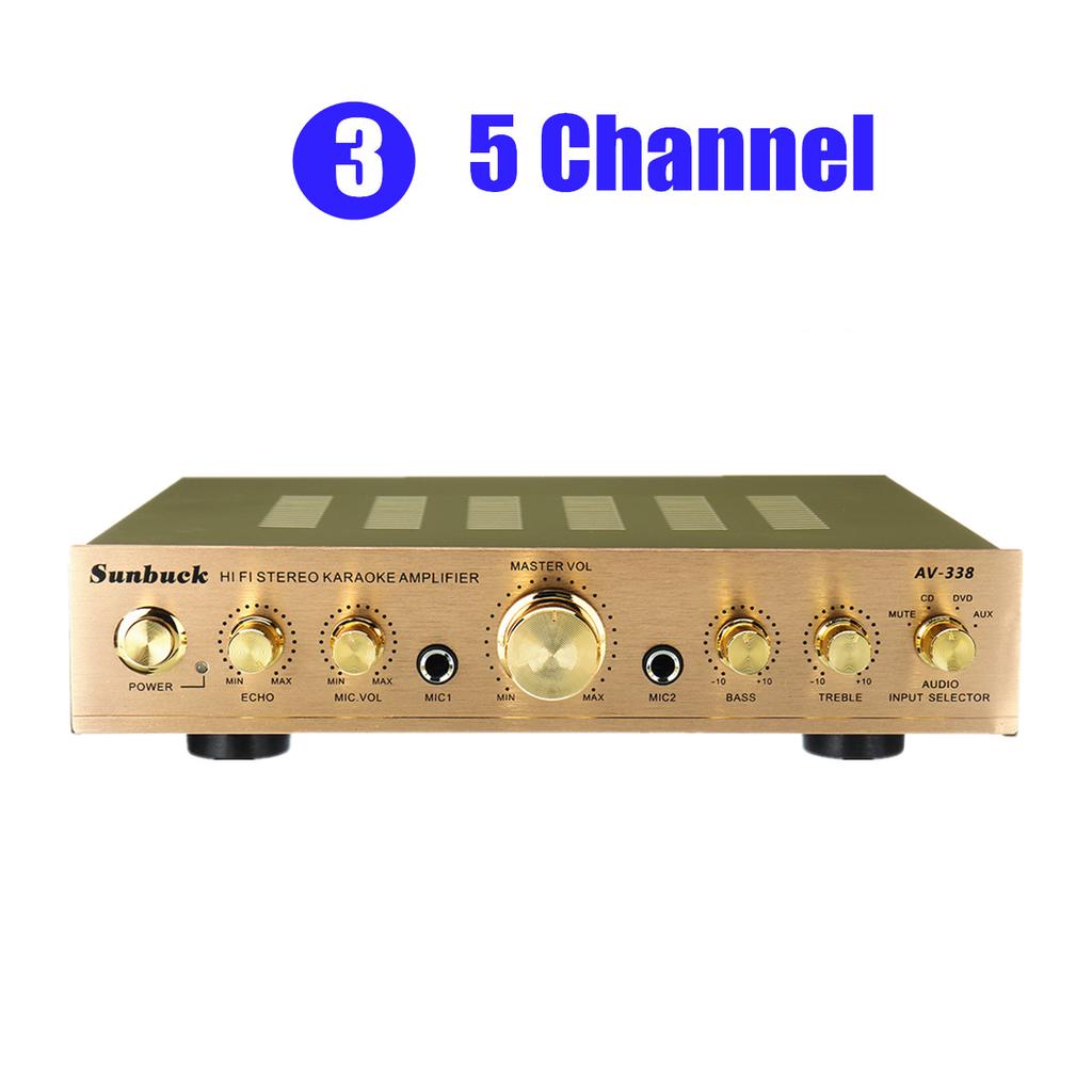 Cheap 2000W 50/60Hz HIFI Digital Stereo Audio Power Amplifier Speaker 5 ...