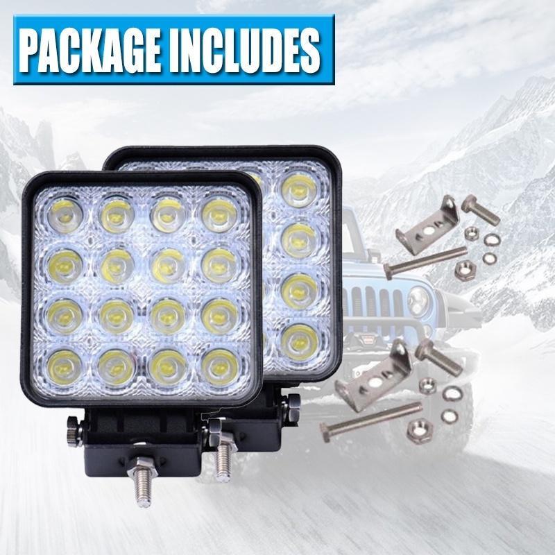Buy 4Inch 144W LED Work Light 4WD Offroad Spot Fog ATV SUV UTE Driving ...