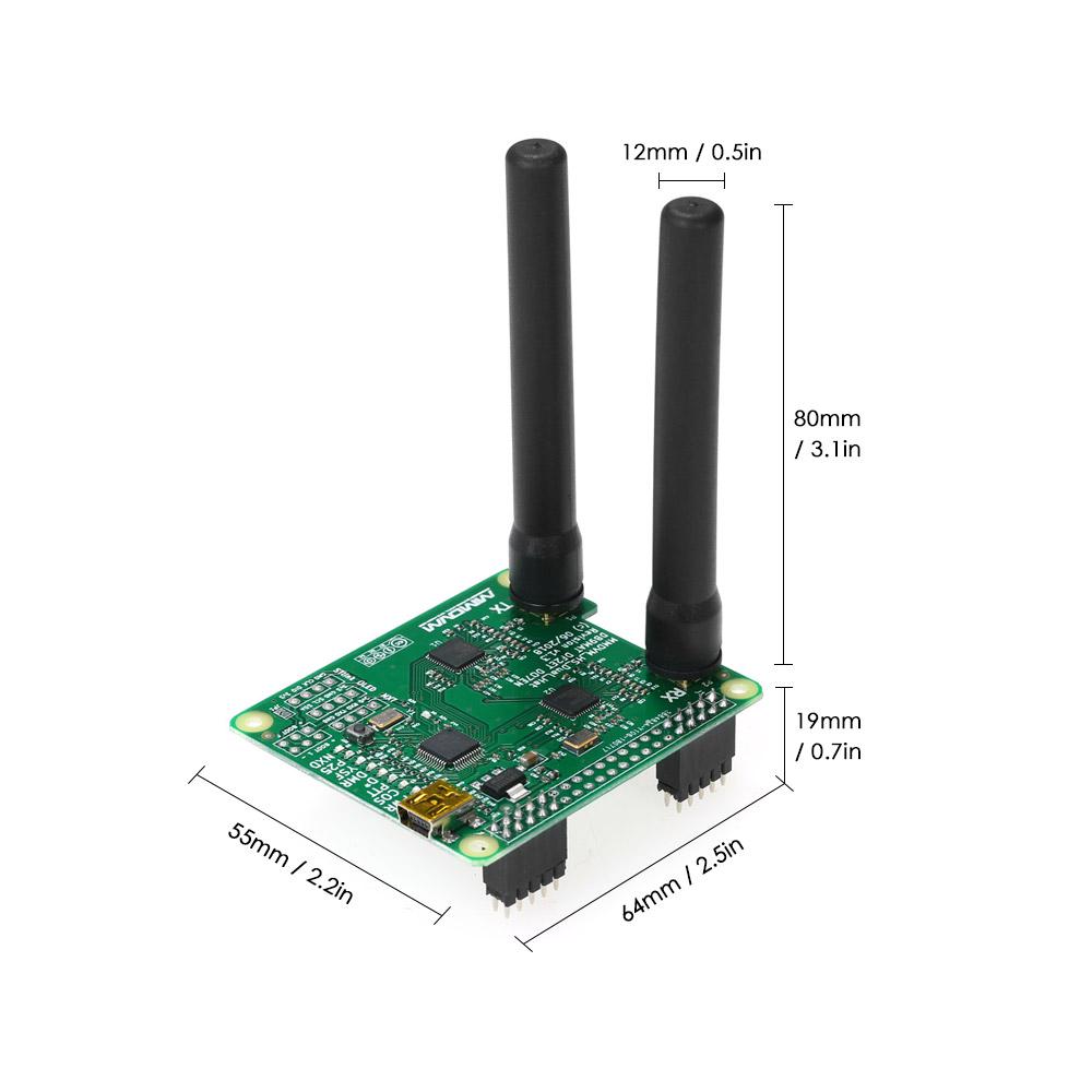 Buy 2018 Duplex MMDVM Hotspot Module Support P25 DMR YSF OLED for ...