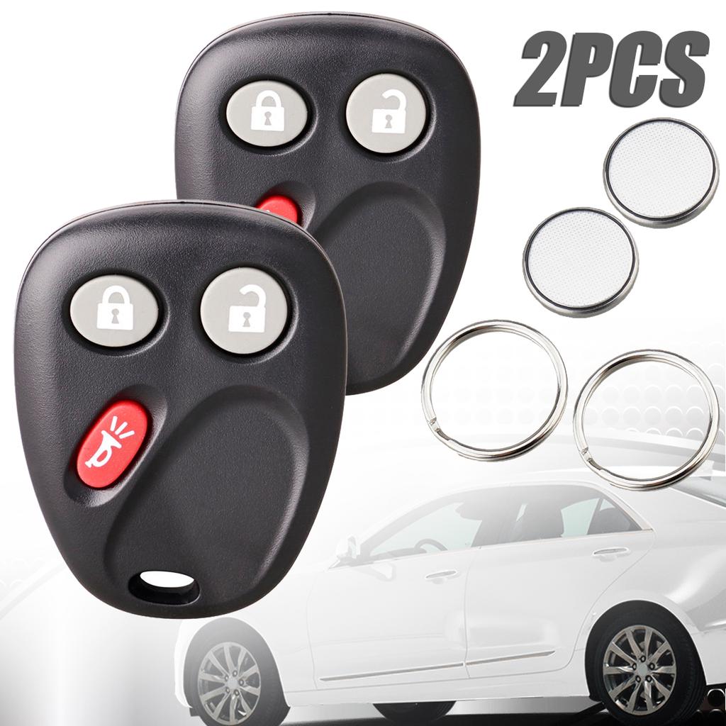 Buy Pdtoweb 2x Keyless Entry Remote Key Fob LHJ011 for Tahoe Silverado ...