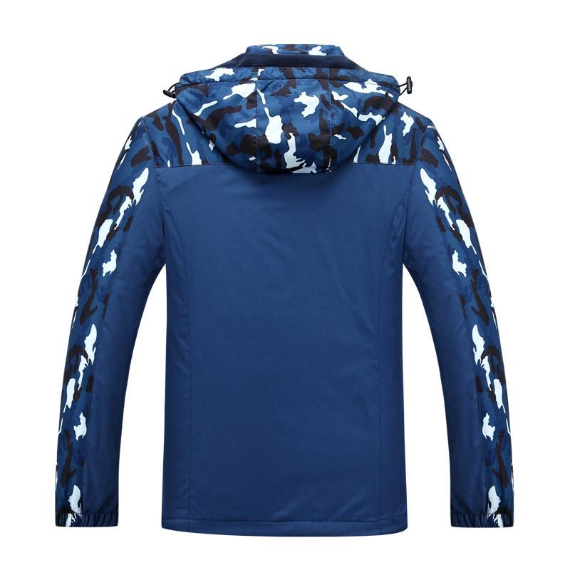 Buy Outdoor Jacket Men's Military Hiking Jacket Breathable Camouflage ...