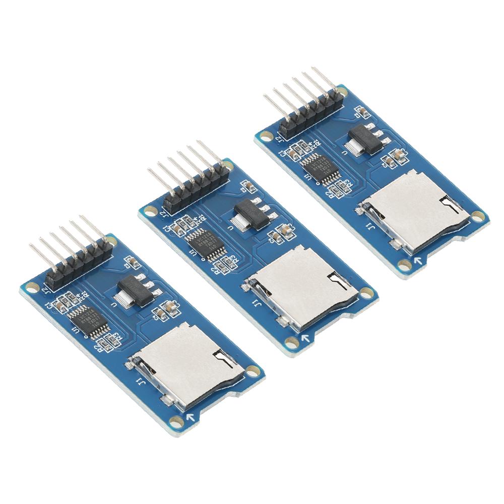 3PCS Micro SD SDHC Shield TF Card Memory Shield Module 6 Pin SPI for ...