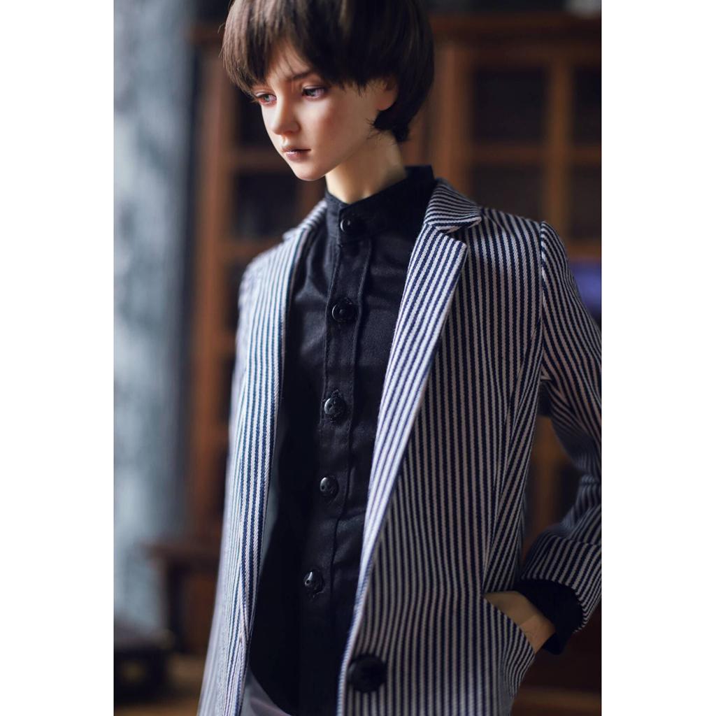 Buy 1/3 BJD Black Stand-Collar Shirt for Normal 70cm Uncle Size Doll at ...