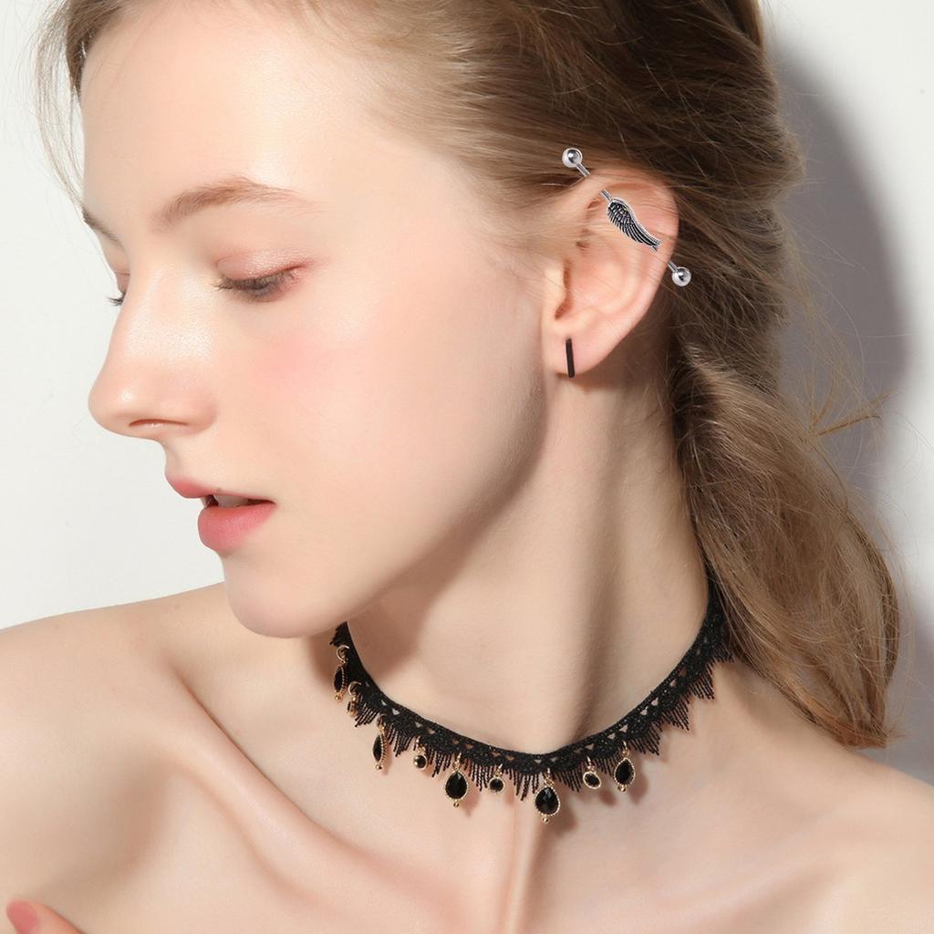 Satın alın HHNN Earring Feather Wing Fashion E00531 Jewelry Artificial ...