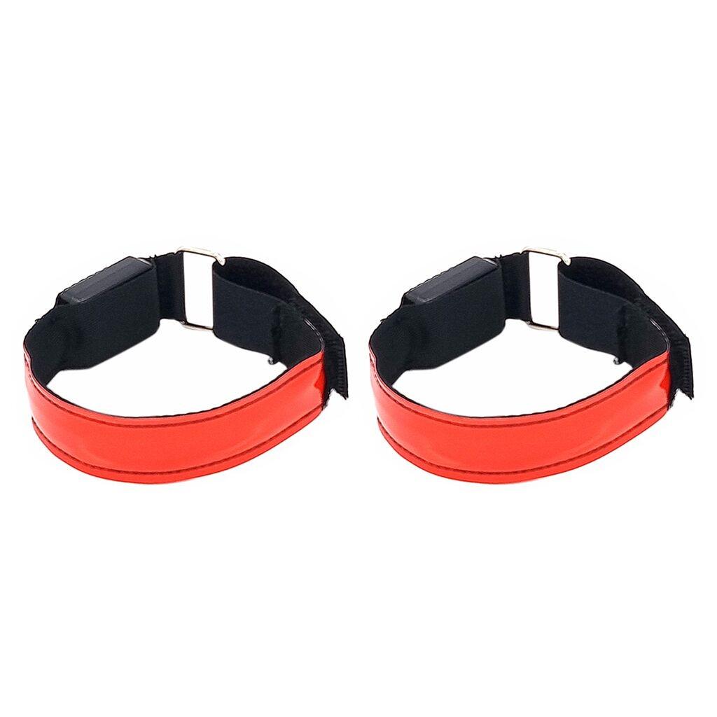 Buy 6-Pack LED Slap Lights Armband Glow Band Strap for Running Cycling ...