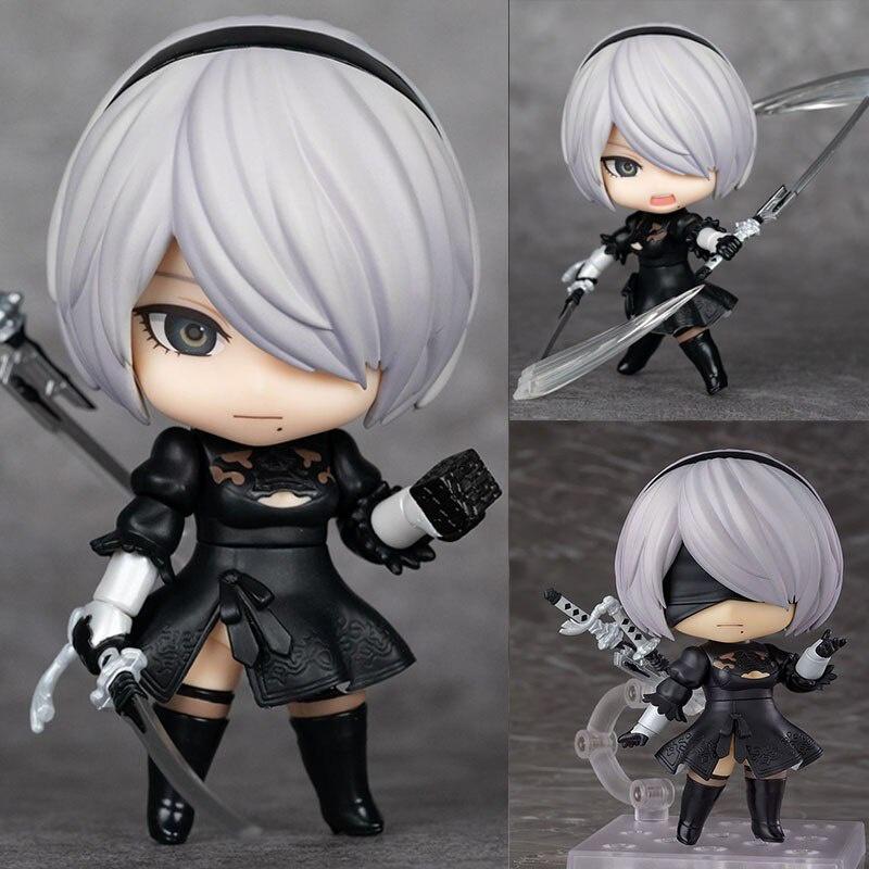 Buy NieR:Automata 2B Square Enix 10CM PVC Action Figure Anime Q Version ...