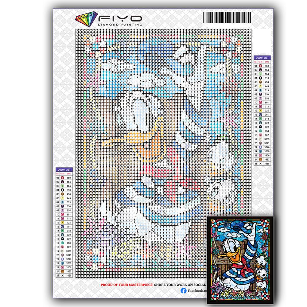 Buy 5d Diy Diamond Painting Cross Stitch Cartoon Characters Diamond