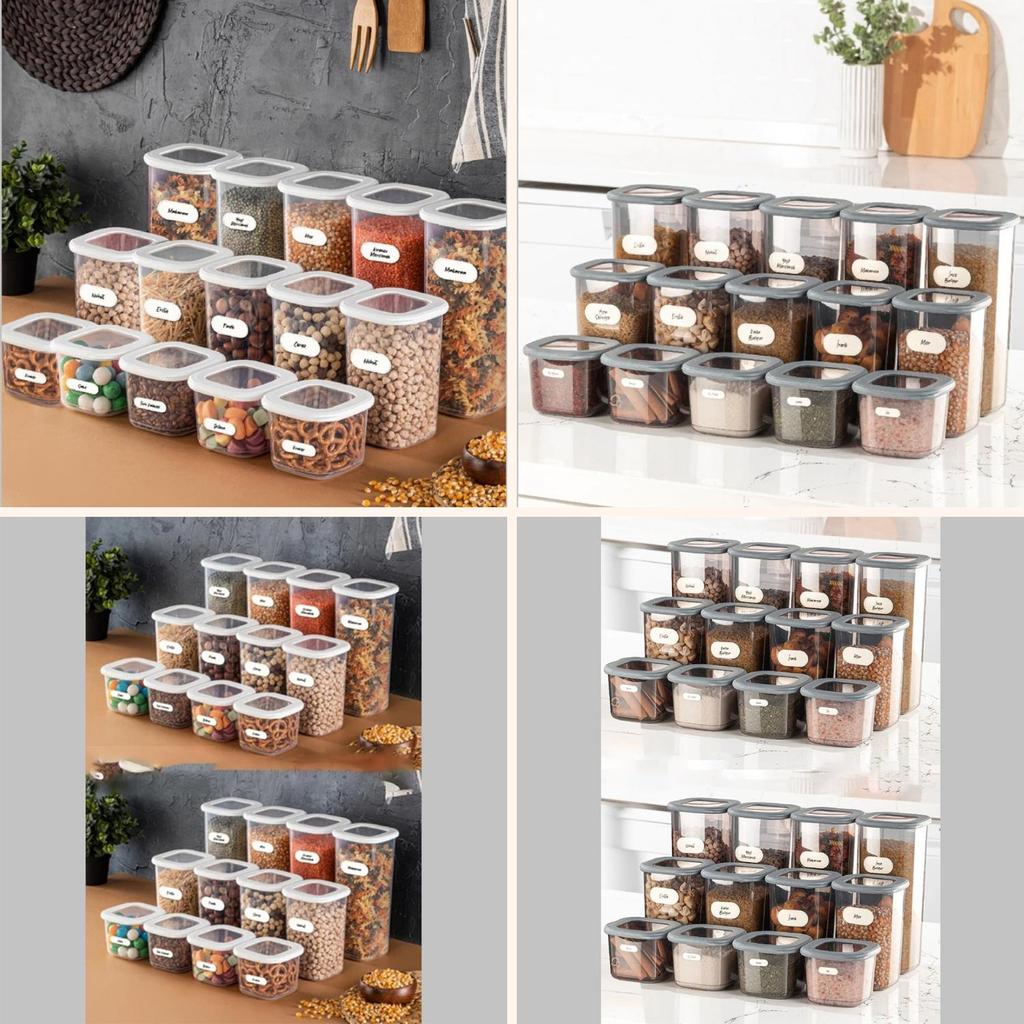 Buy Square Storage Container Set 0.55 Ml+1200 Ml+1750ml at affordable ...