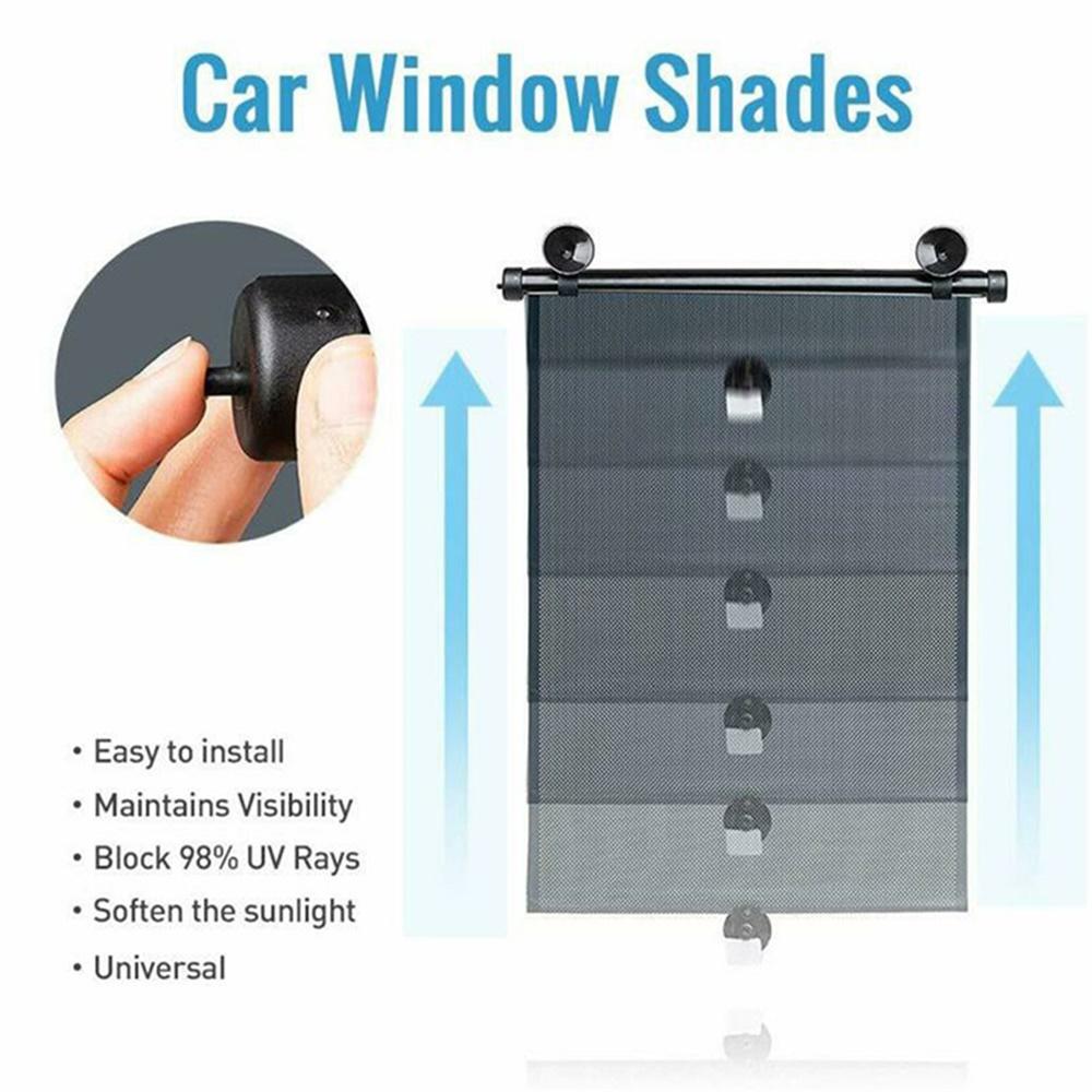 Cheap Summer Sun Protection Car Auto Retractable Car Sun Shade Side ...