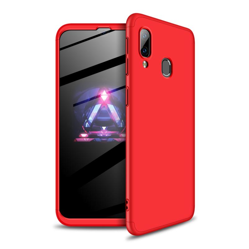 Buy For Samsung A40 Ultra Slim PC Back Cover Non-slip Shockproof 360 ...