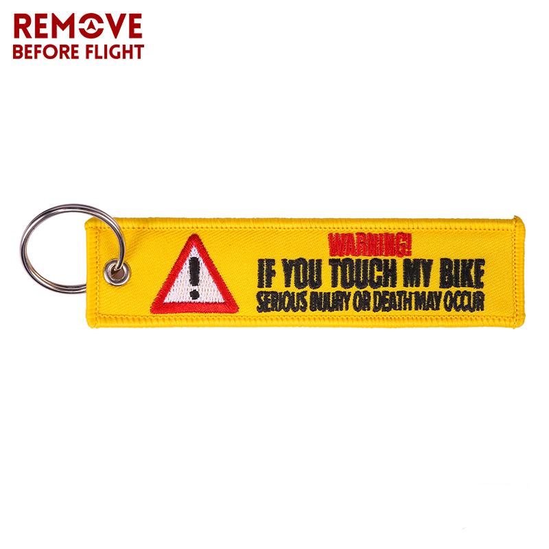 Buy Remove Before Flight Keychain Tag Keychains for Motorcycles and ...