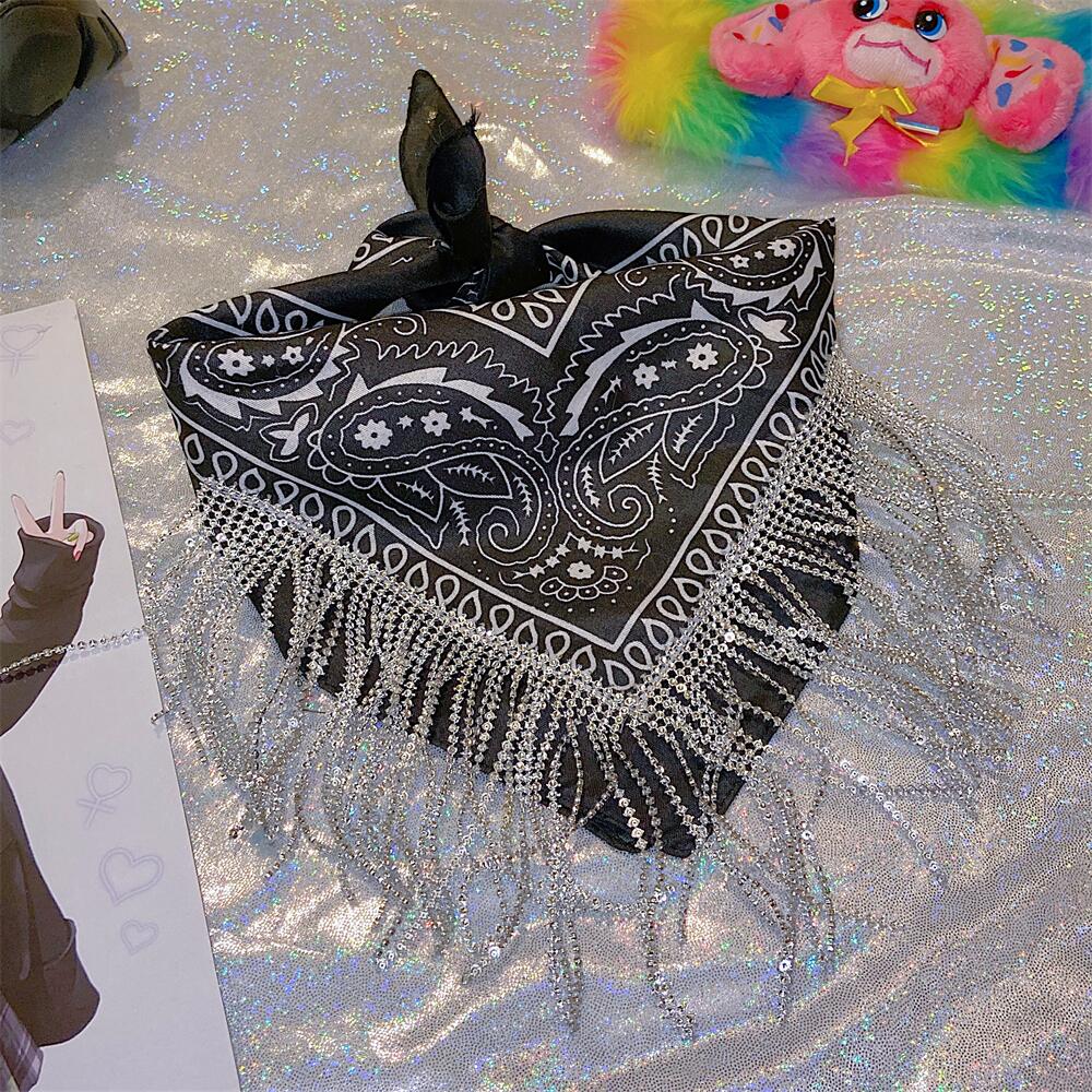 Cheap Ins Tassel Chain Cashew Flower Hip Hop Y2k Guaranteed Girls Men ...