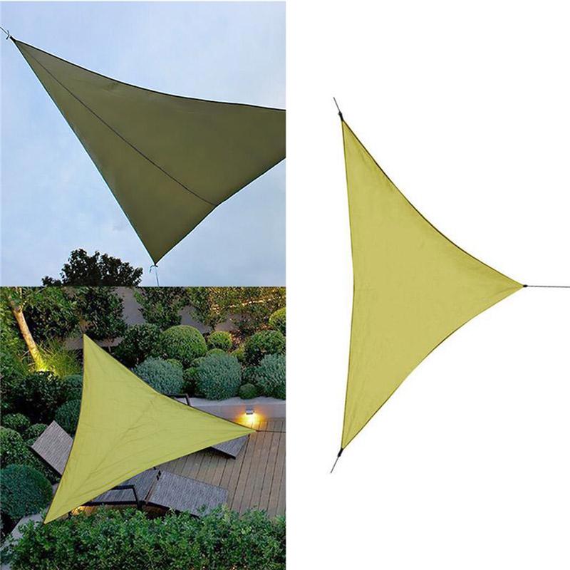 Buy Outdoor Waterproof Triangular UV Sun Shade Sail Combination Net ...