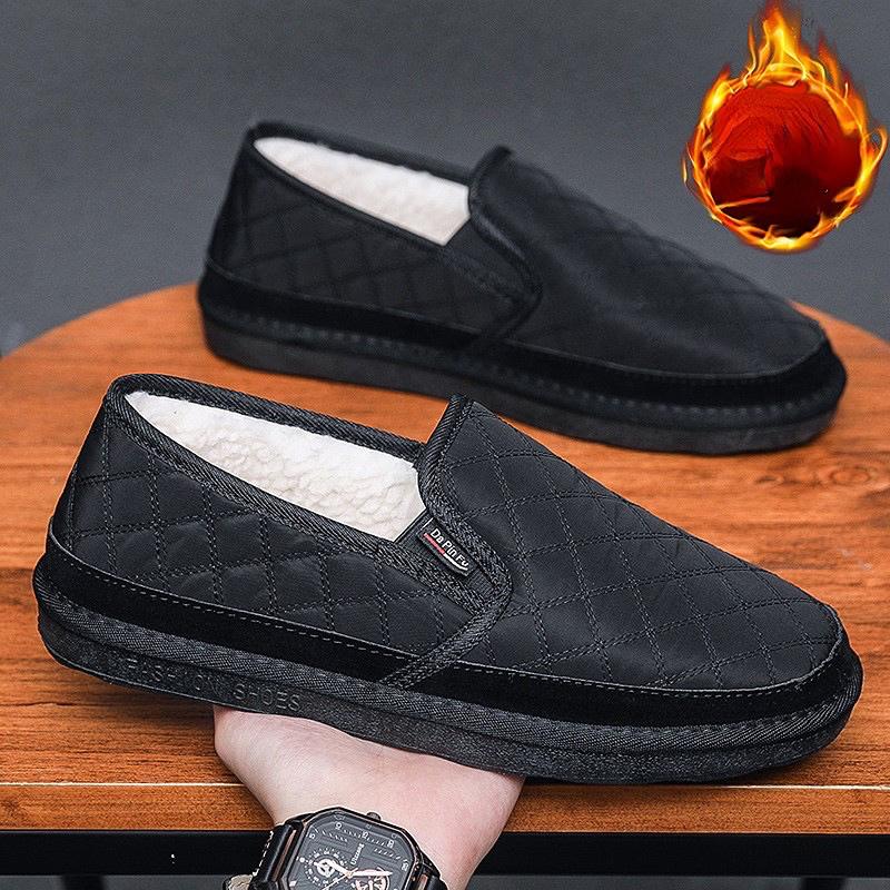 Buy Slip On Slackers' Cotton Shoes In Winter Thickened Warm Snow Shoes ...