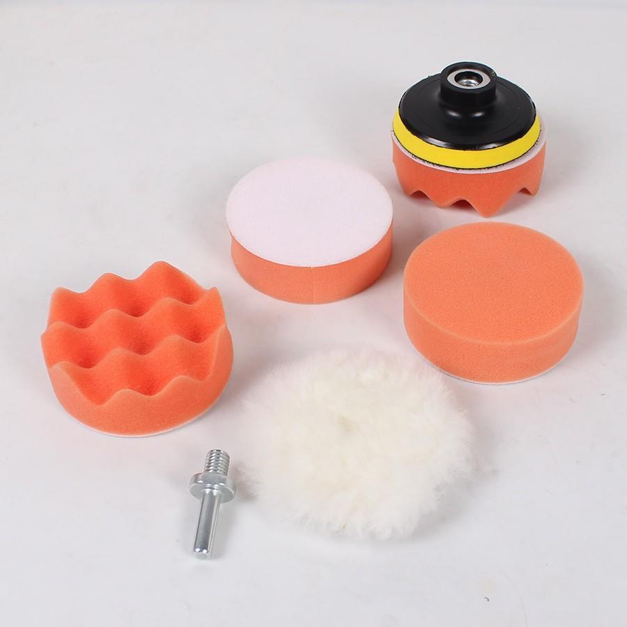 Buy Car Polishing Waxing Sponge Wheel Sponge Disc Wool Ball Wave Flat ...