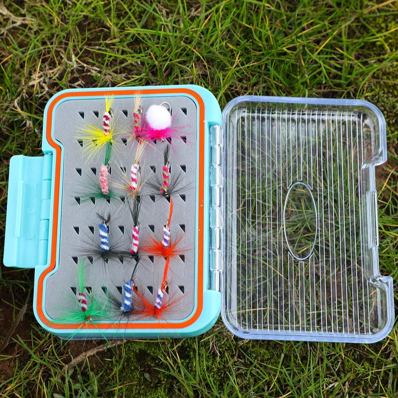 Fly Fishing Flies Kit Fly Assortment Trout Fishing 12 Pcs Fishing Lures ...