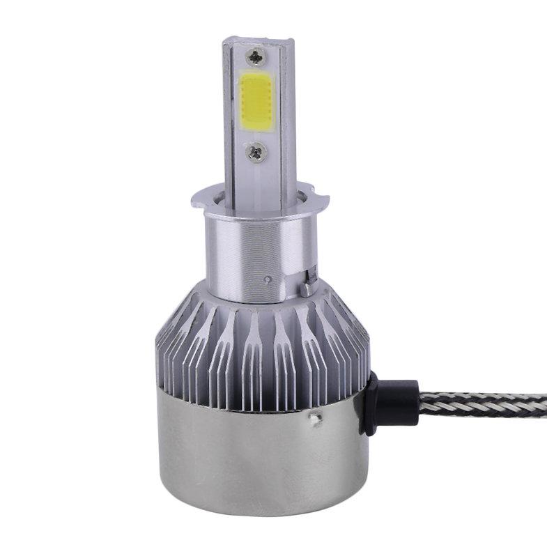 Buy 2 x C9 H3 COB Led Beam 72W 6000K/White Replacement Daytime Running ...