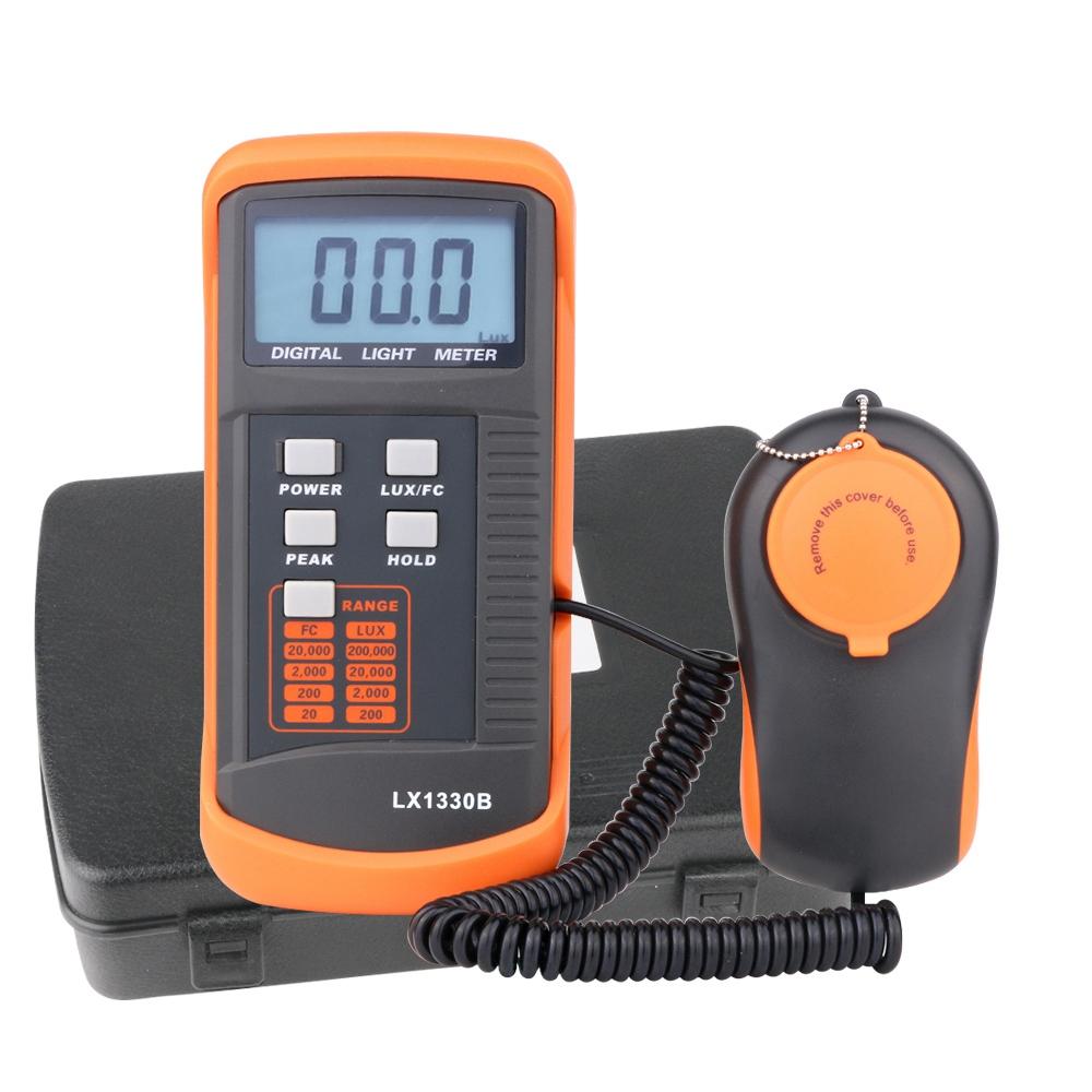 Buy Digital Light Meter, Portable High Accuracy Digital Luxmeter 0 ...