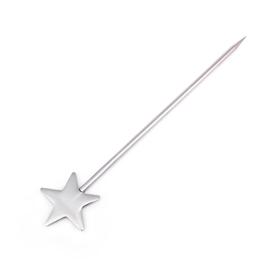12pcs Cocktail Sticks Star Shape Endurable Classic Cocktail Picks Fruit ...