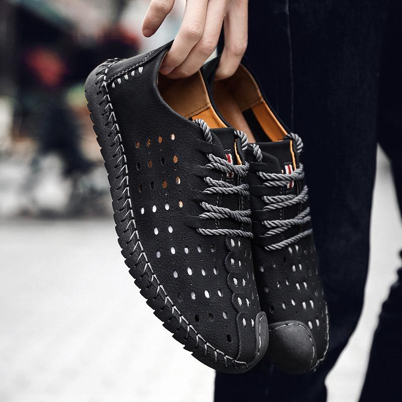 Buy Spring Men's Single Shoes Non-slip Peas Shoes Casual Men's Shoes at ...