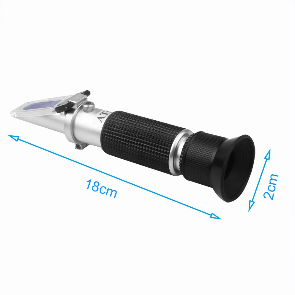 Buy Hand Held Brix Refractometer For Sugar Beer Brix Test Optical 0-32% ...