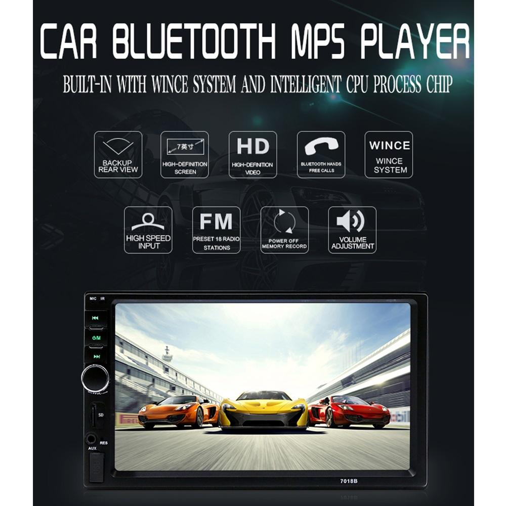 Buy 2 Din Car Radio LCD Touch Screen Multimedia Player Audio Stereo Car ...