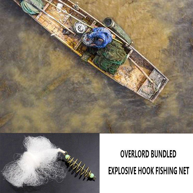 Buy Fishing Explosive Hook Fishing Net Fishing Gear Cage Bomb Hook ...
