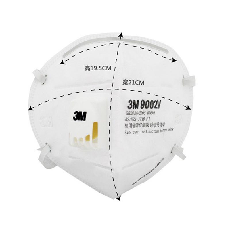 Buy 3M 25 PCS 9002V N90 Dustproof Anti-PM2.5 Head-mounted Filter Type ...