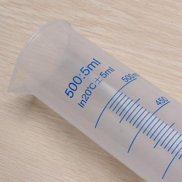 Buy 500ml Transparent Plastic Graduated Cylinder Measuring Cup for ...