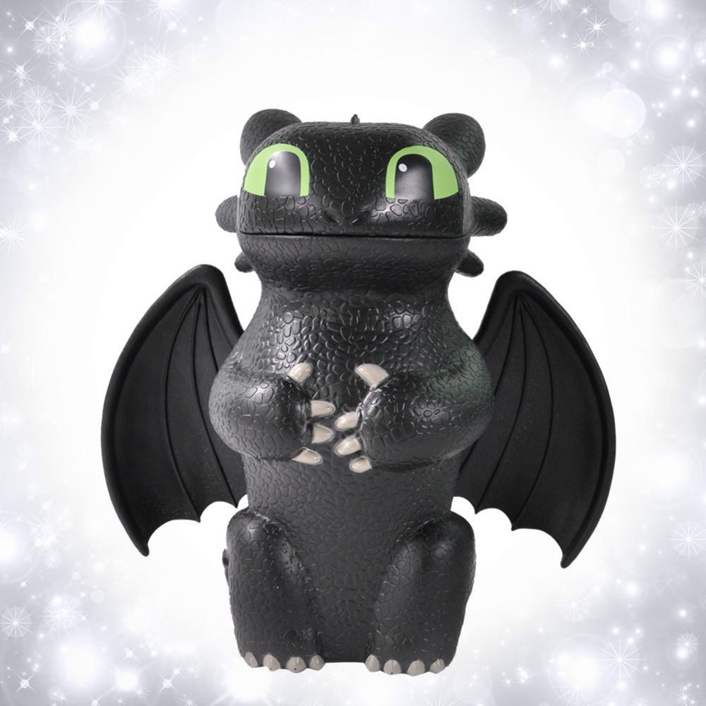 Buy How To Train Your Dragon 3 Teethless Shaped Popcorn Bucket Storage ...