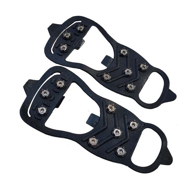 Koop Light Simple Crampons For Shoes Boots Non-Slip Ice Cleat Portable ...