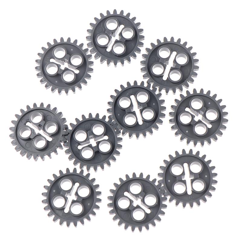 Buy 10Pc Self-Locking Bricks Free Creation Of Toy Technic Gear Wheel ...