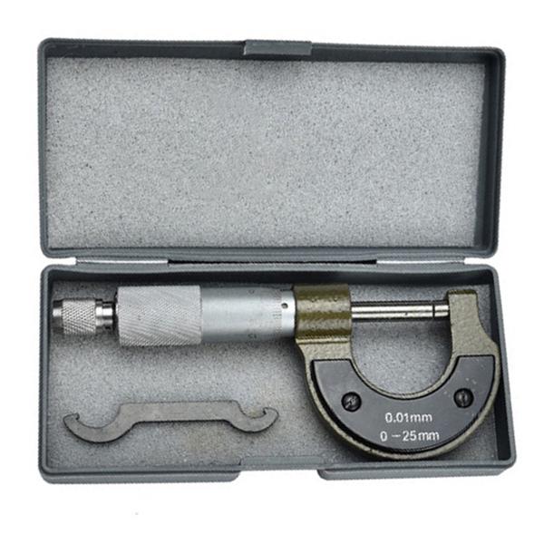 Buy Screw Micrometer 0-25mm External Diameter Teaching Outer Instrument ...