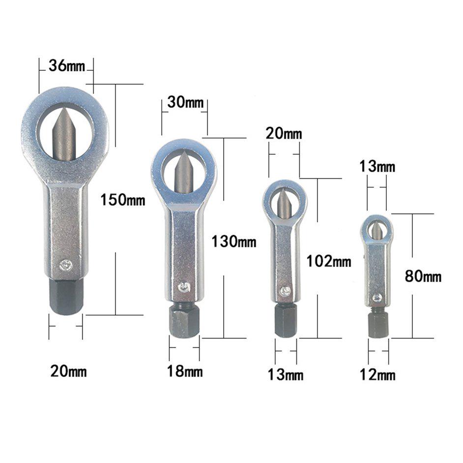 Buy Beauty Vladivostok Practical Nut Splitter Set for Removing Seized ...