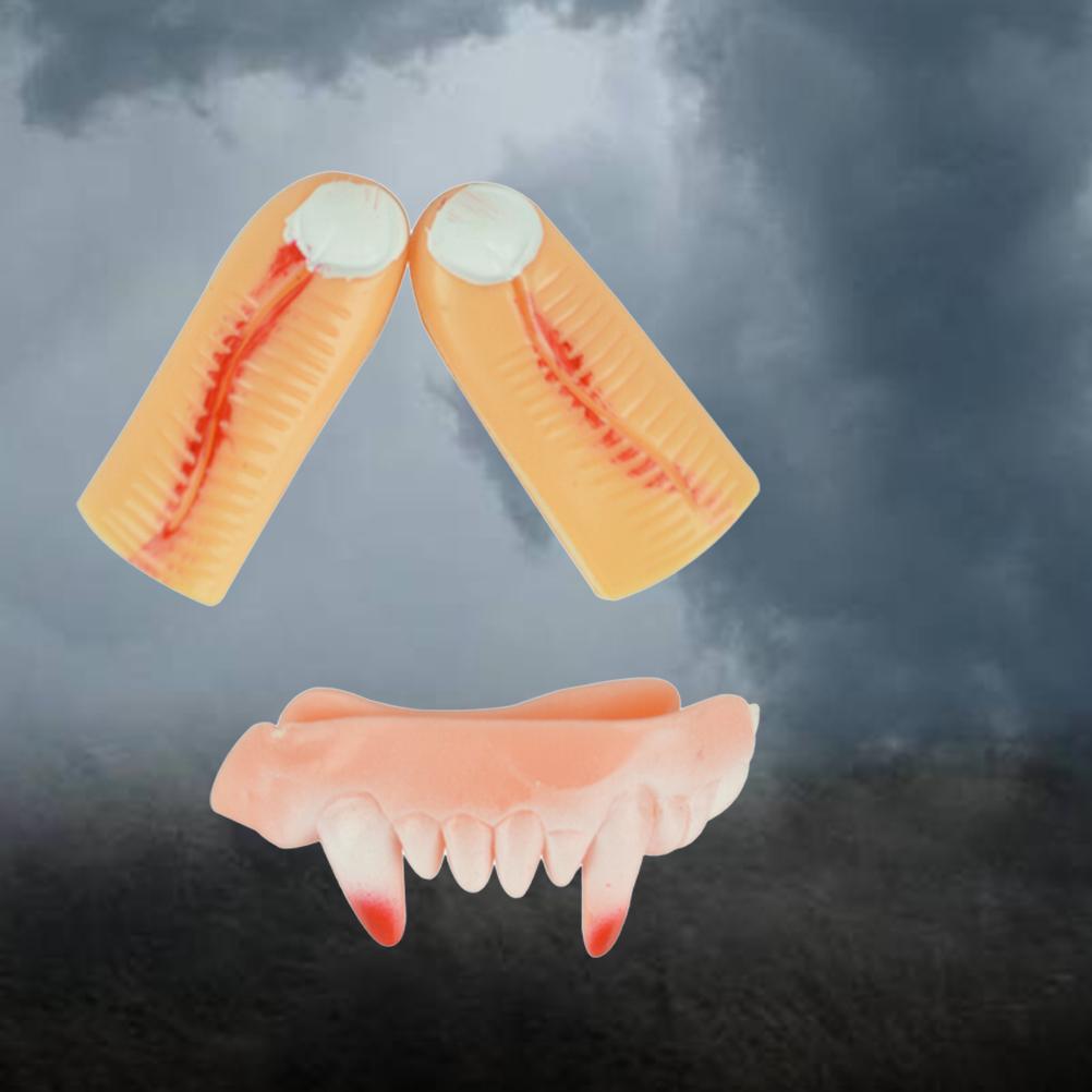 Buy 3 Pcs Terror Props Creative Horrific Scary Body Parts for Haunted ...