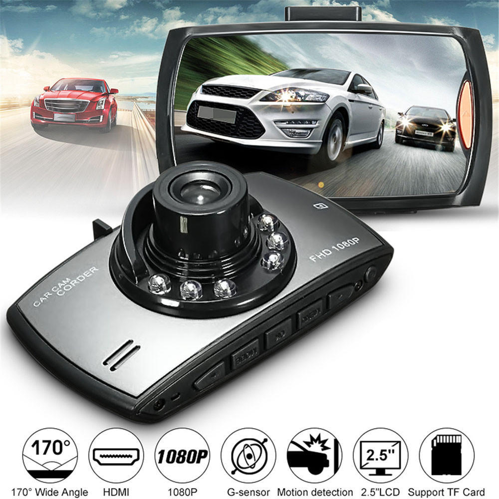 2.7‘‘ 1080P HD 170° Camera Car Vehicle DVR Video Dash Cam Recorder ...