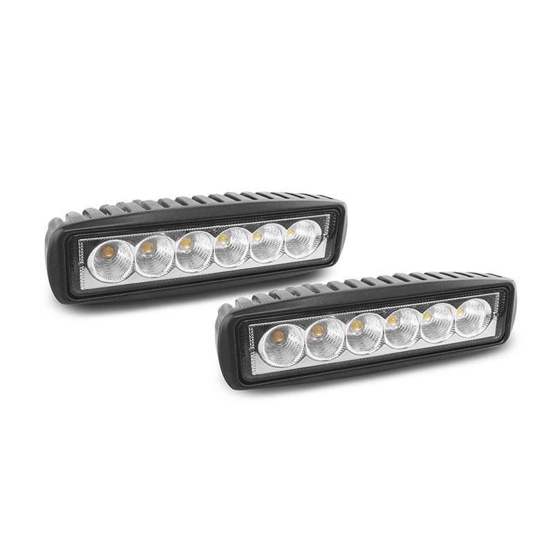 Buy 18W LED Work Lamp Headlight Beam 6500K 800LM Tractors Car Truck Off ...