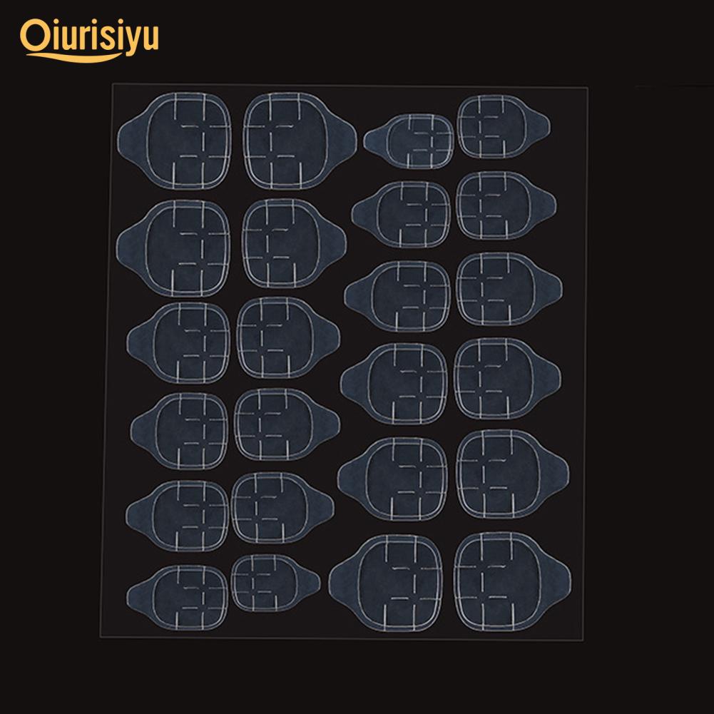 120Pcs Clear Double Sided Fake Art Nails – the best products in the ...